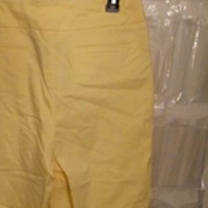 Westbound | Pants & Jumpsuits | Yellow Capri Pants Brand New | Poshmark
